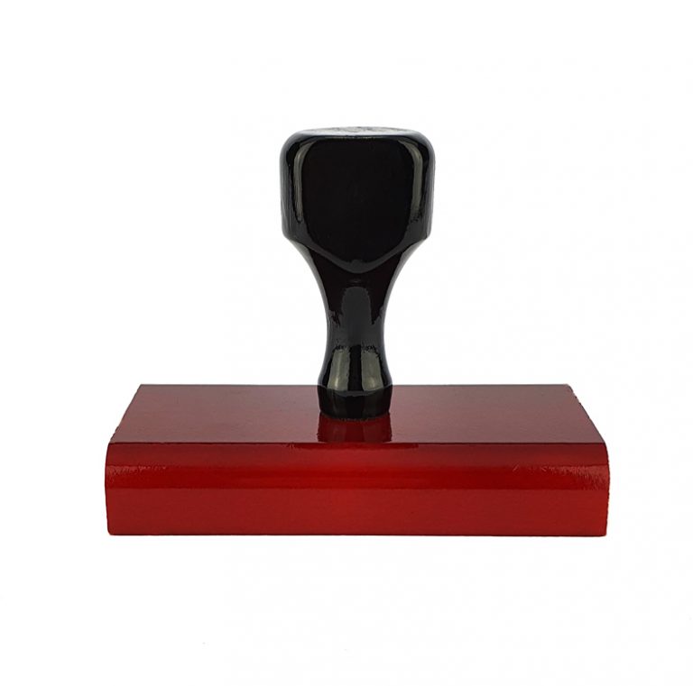 Traditional Wooden Rubber Stamps – 80 x 120mm | Custom Stamps | Dialastamp